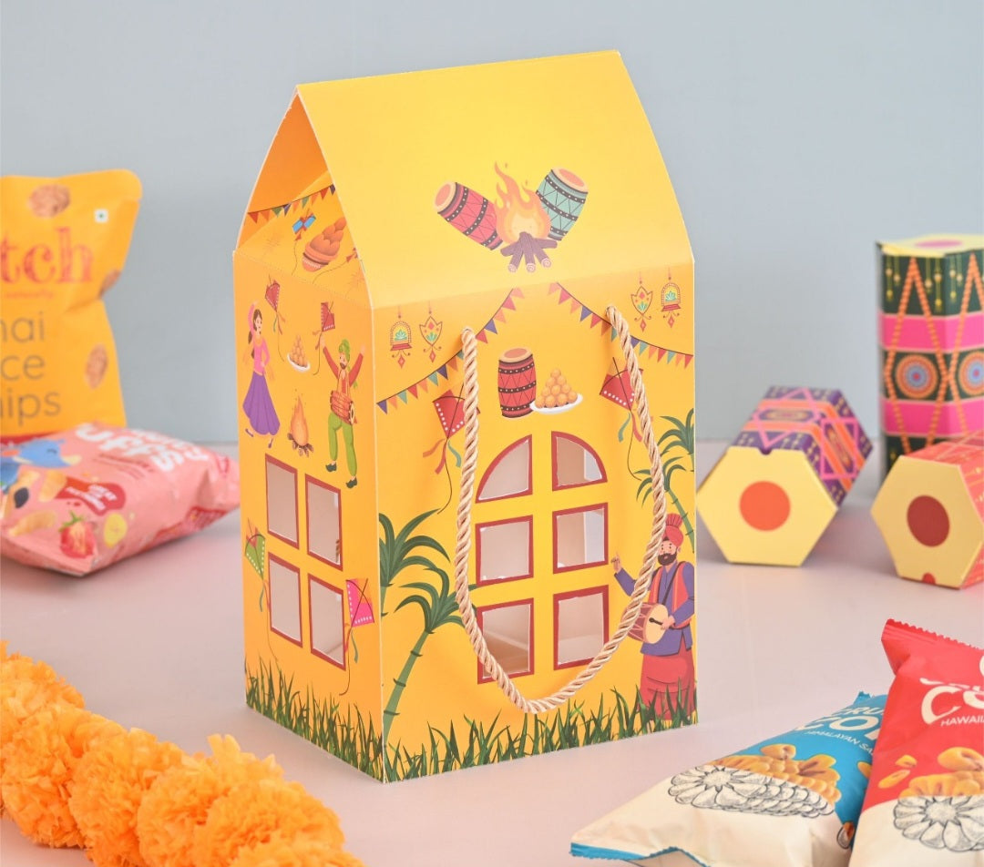 Happy Lohri/ Sankranti Hamper box (Pack of 5) – Brand Packaging
